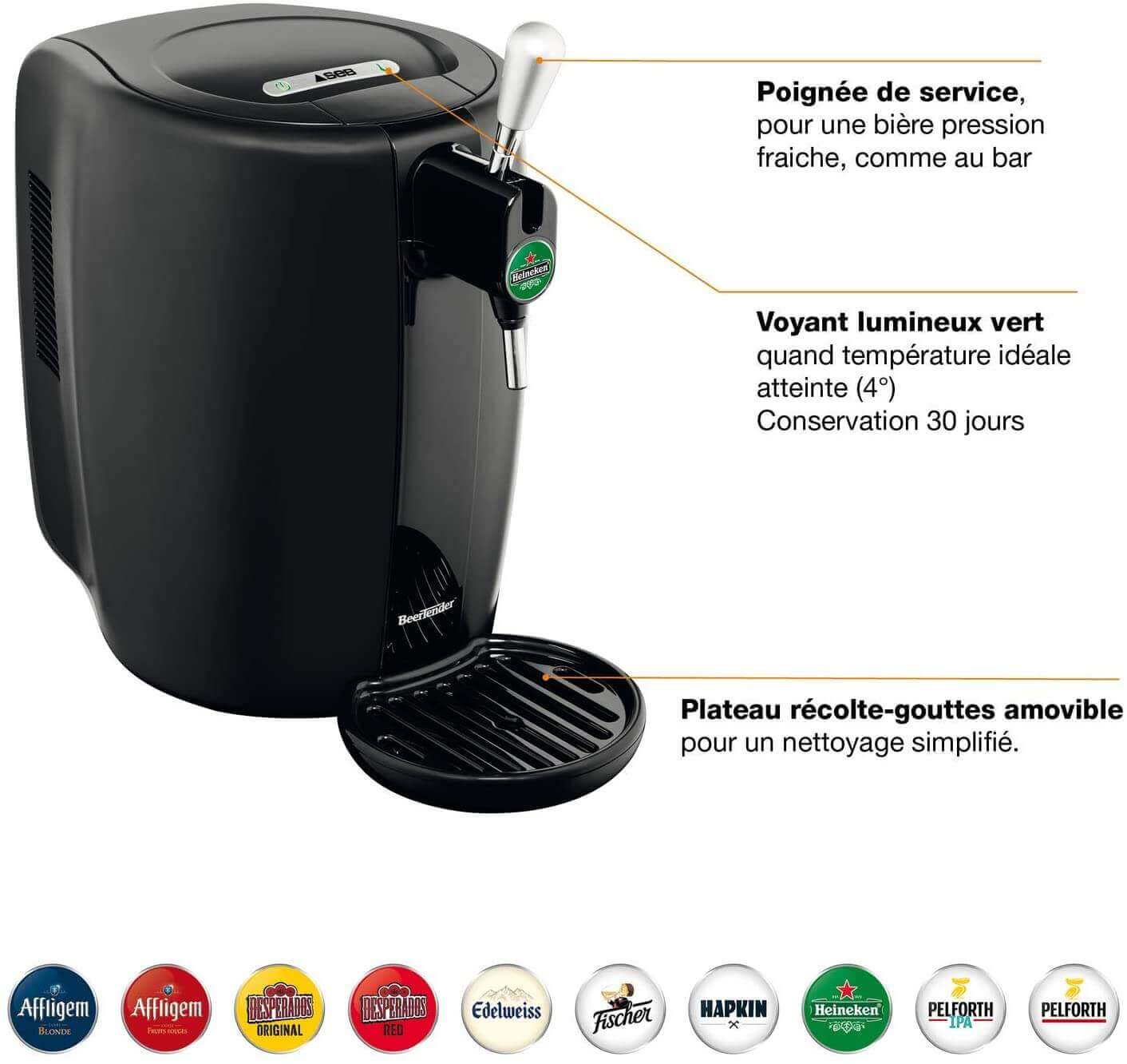 Tireuse à Bière SEB VB310510 Beertender : Test & Avis - Vive la Bière